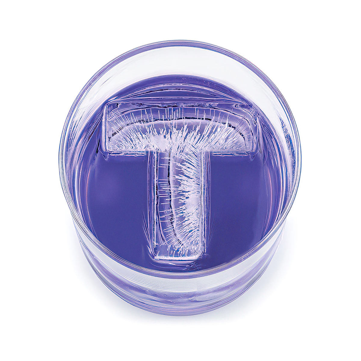 Drinksplinks Letter T Silicone Ice Cube Tray Hus And Hem Hus And Hem