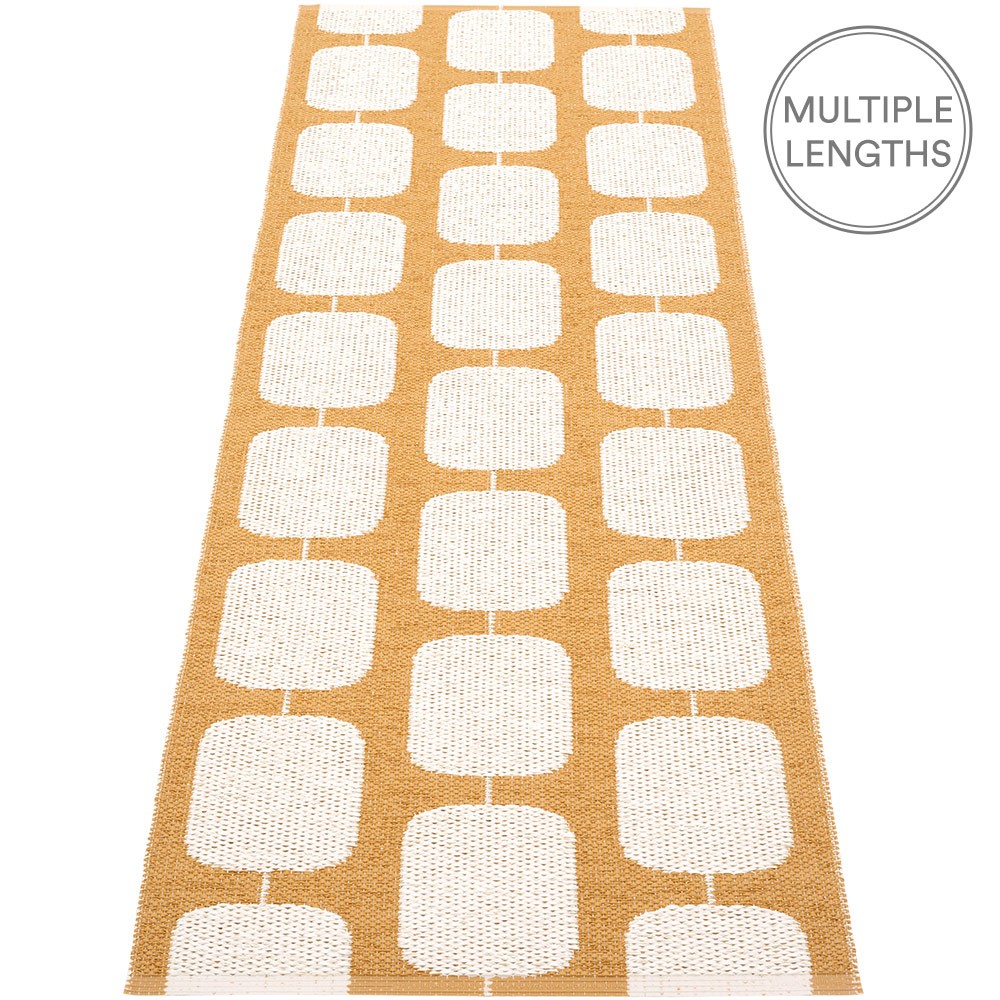Pappelina Sten Runner - Ochre & Vanilla | HUS & HEM – Hus & Hem