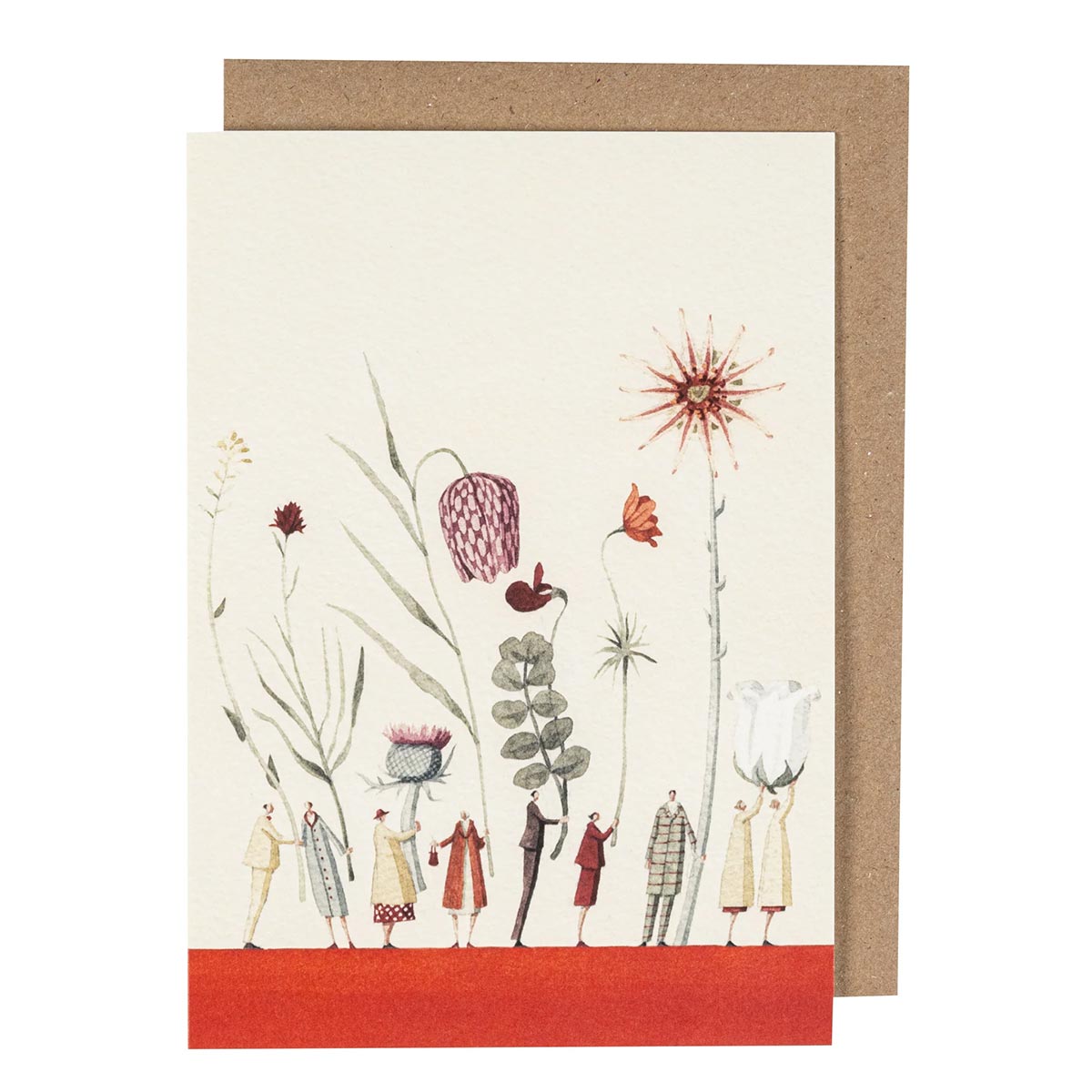 Laura Stoddart Chelsea Row Greeting Card | HUS & HEM – Hus & Hem