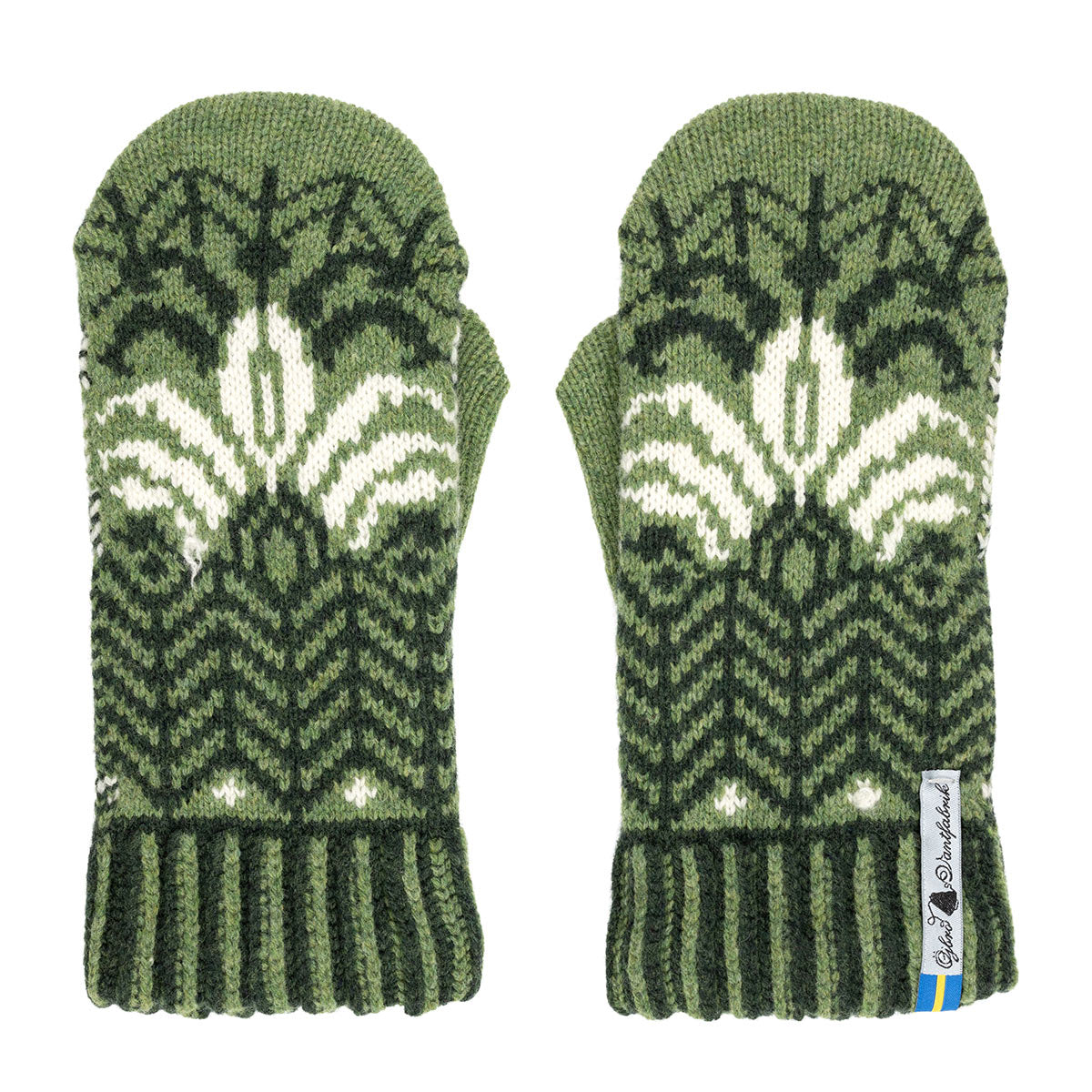 Öjbro Merino Wool Mittens - Fager Inez | HUS & HEM – Hus & Hem
